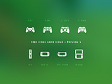 Video Game Icon Set - Preview 5 by Chris Lüders on Dribbble