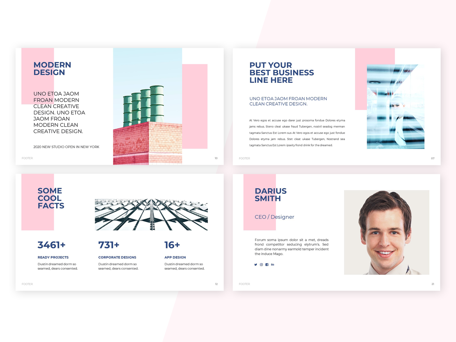 Pitch Deck Design Concept by Partha Pratim Chanda on Dribbble