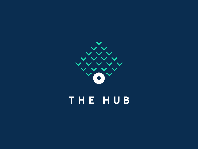 The Hub Logotype by GA design studio on Dribbble