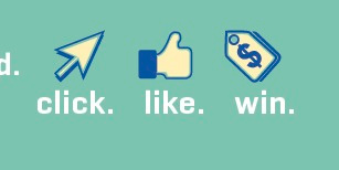 click. like. win. icons by karla on Dribbble