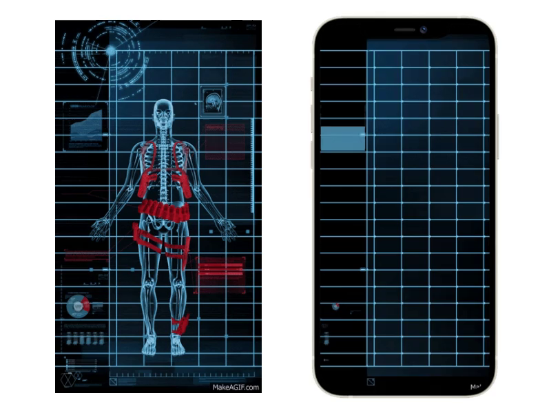 Mobile scanning application by Alex Hliv on Dribbble
