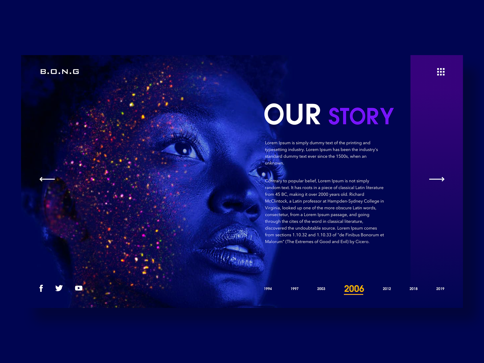 Dribbble - ourstory.png by B.O.N.G