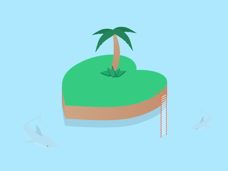 Love Island by Taylor Ottaway on Dribbble