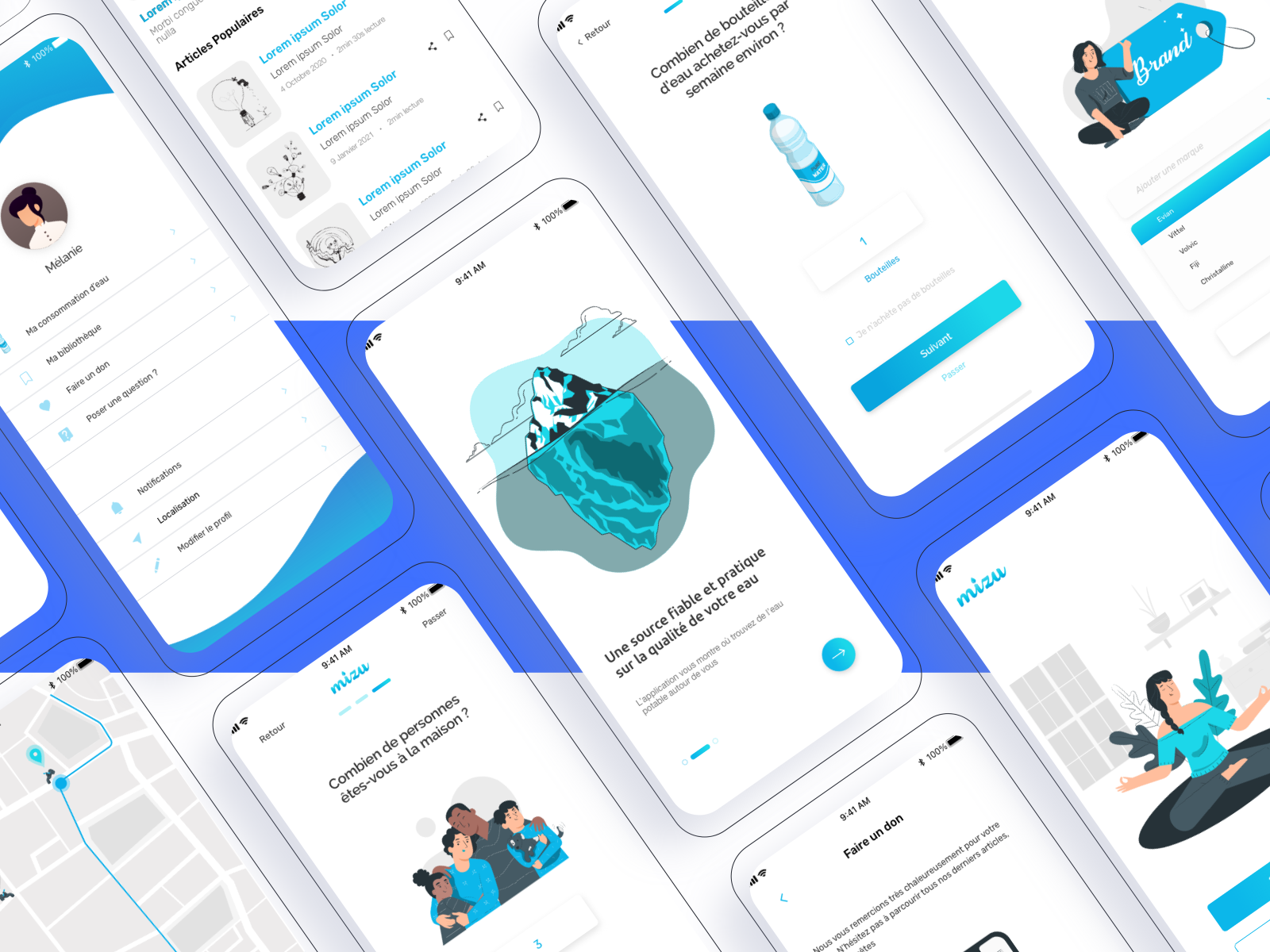 Presentation bechance mizu 2x by Karine Mensah on Dribbble