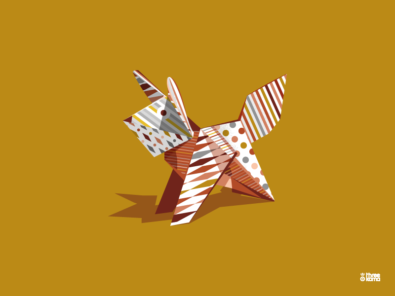 "Gami" by THREE KOMA on Dribbble