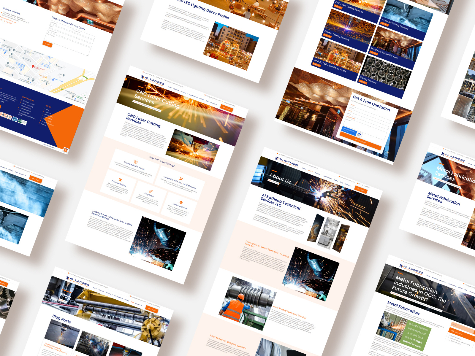 Al Katheeb Technical Services LLC by Codeappan LLP on Dribbble