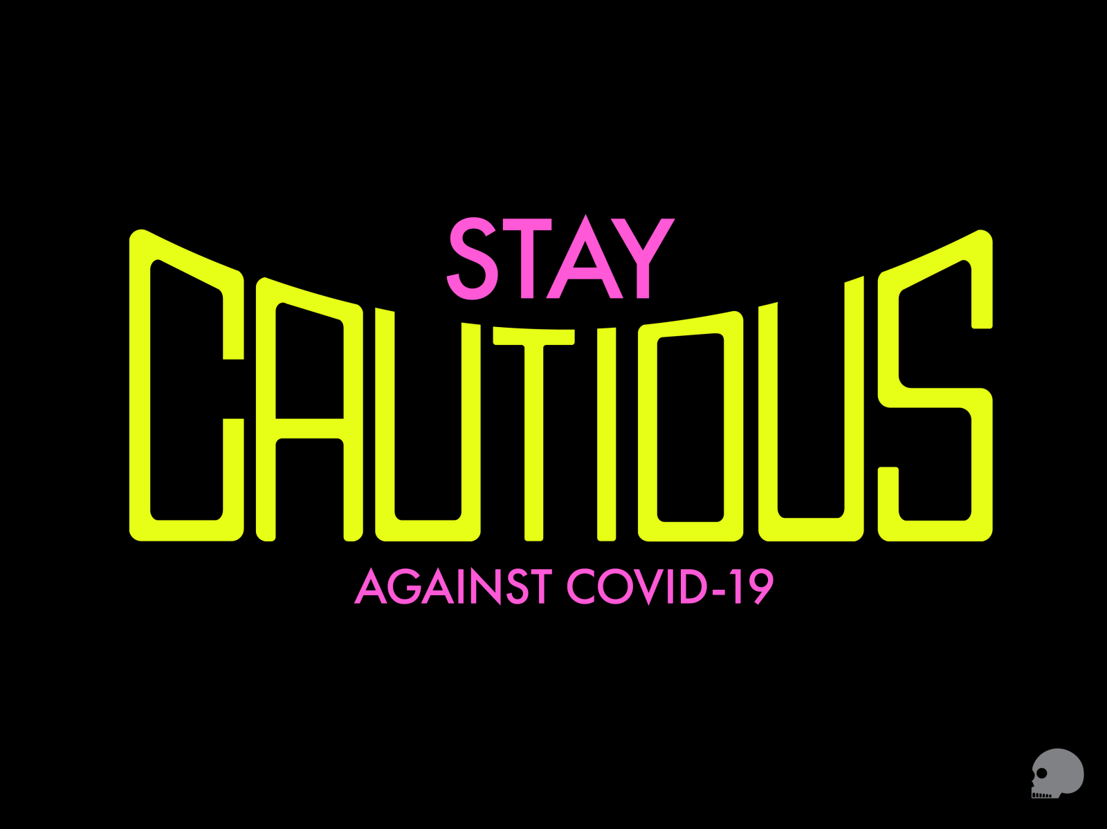 Stay Cautious by Devan Vancise on Dribbble