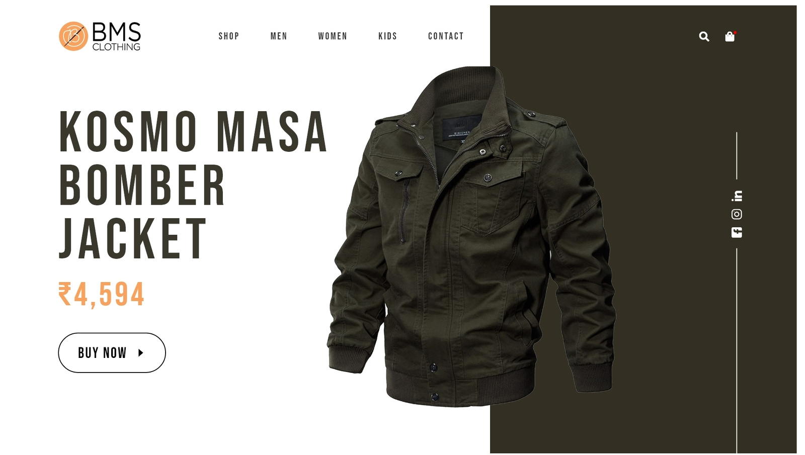 BMS Clothing by Parwinder Kumar on Dribbble