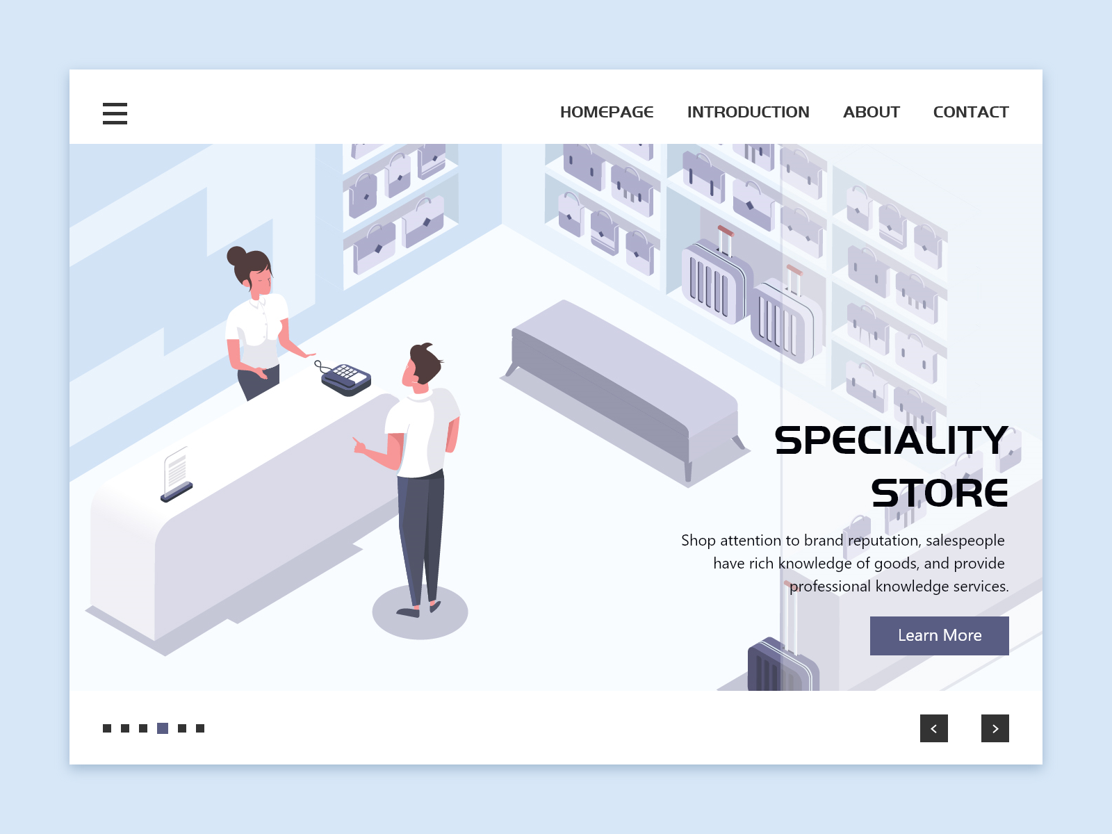 Speciality Store Scene by Vicky Hao on Dribbble