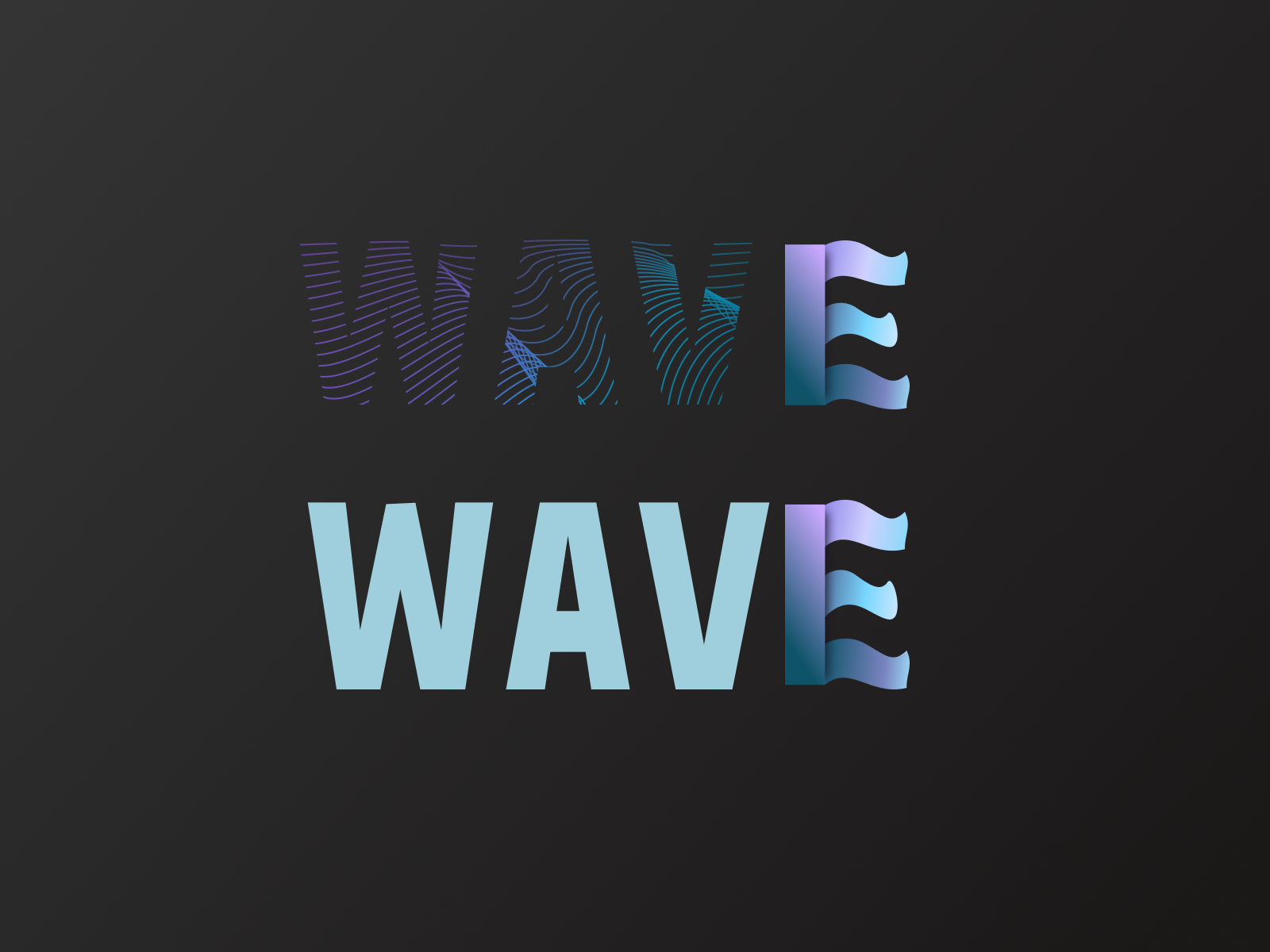 Wave Logo by 🖖Milan on Dribbble