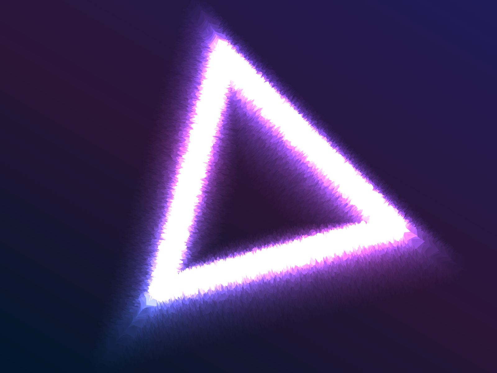 Neon Triangle Shape by 🖖Milan on Dribbble