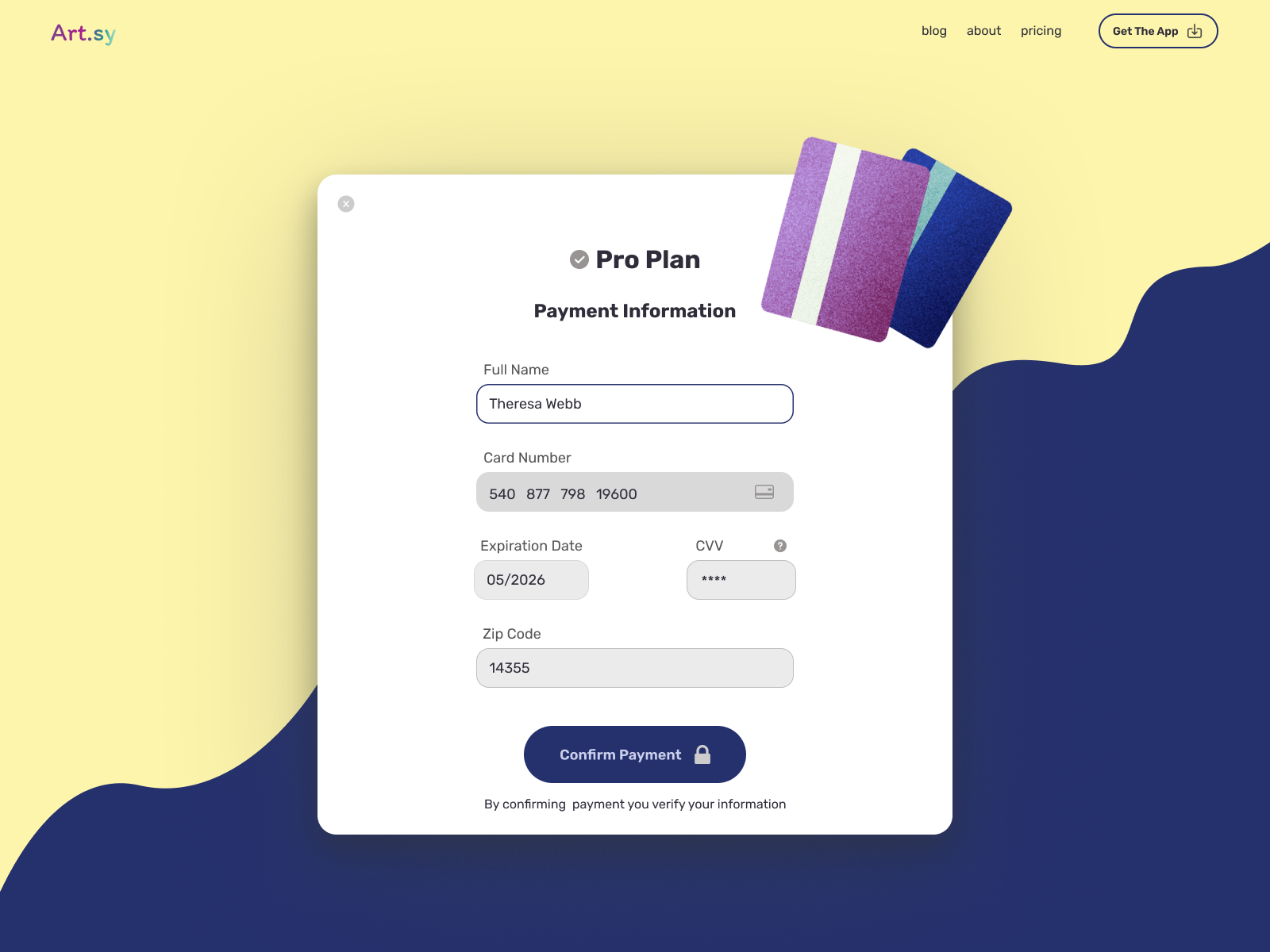 Checkout form by 🖖Milan on Dribbble