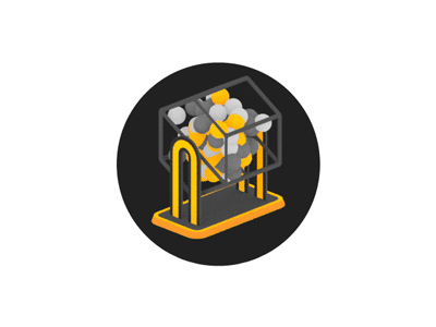 Lottery machine teaser by Ivan Leshchenia on Dribbble