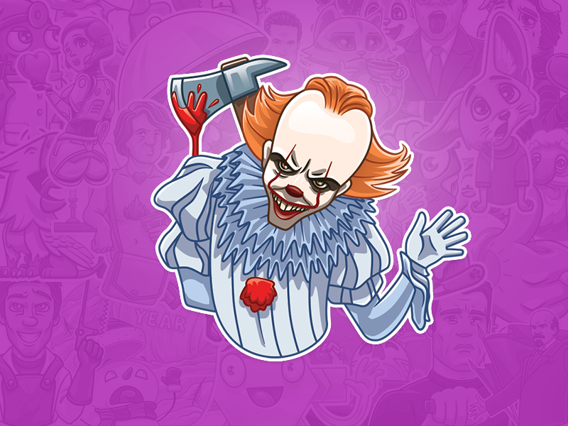Pennywise by Cliff108 on Dribbble