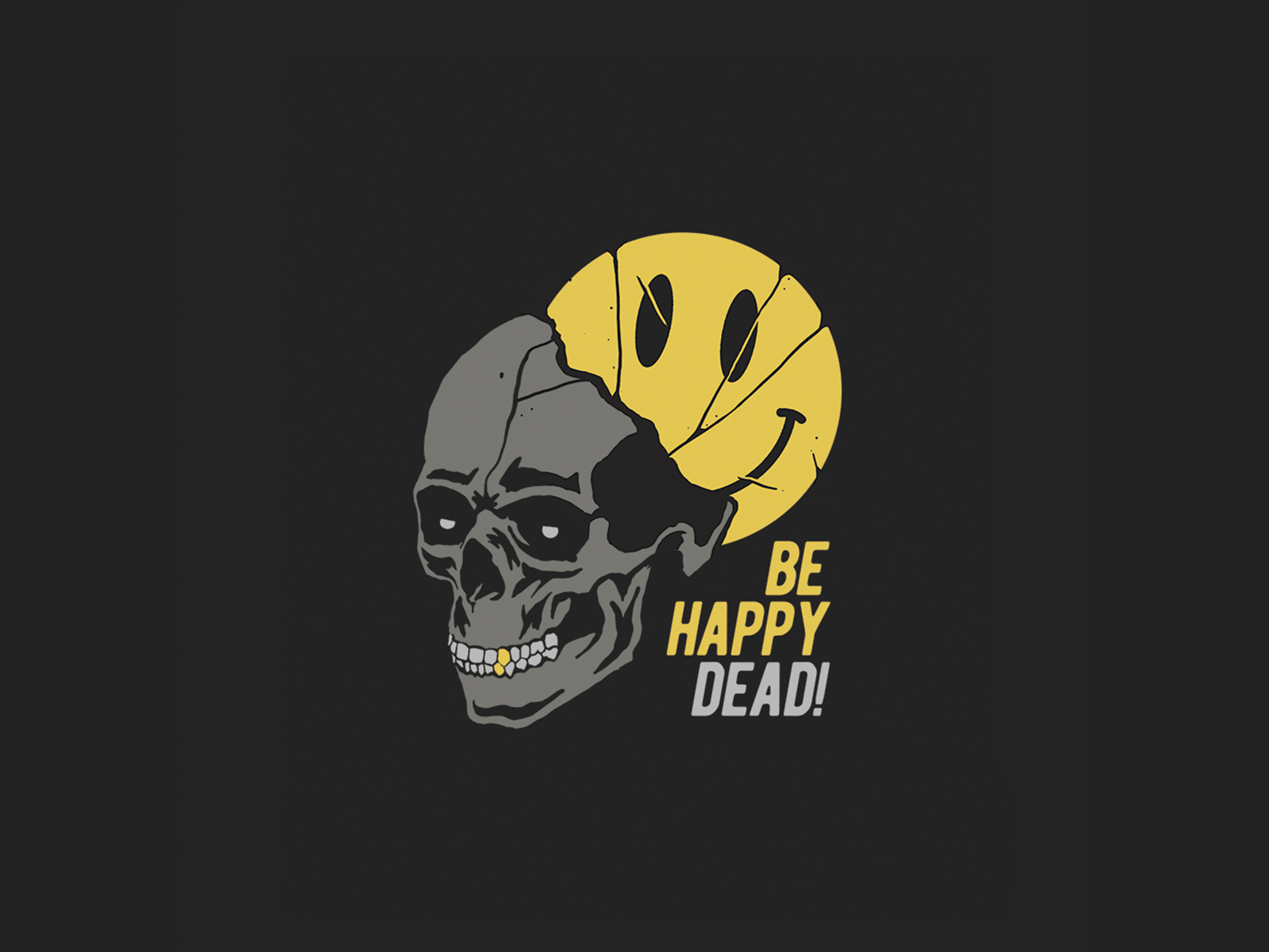 Be Happy Dead! by Tucca dsgn on Dribbble