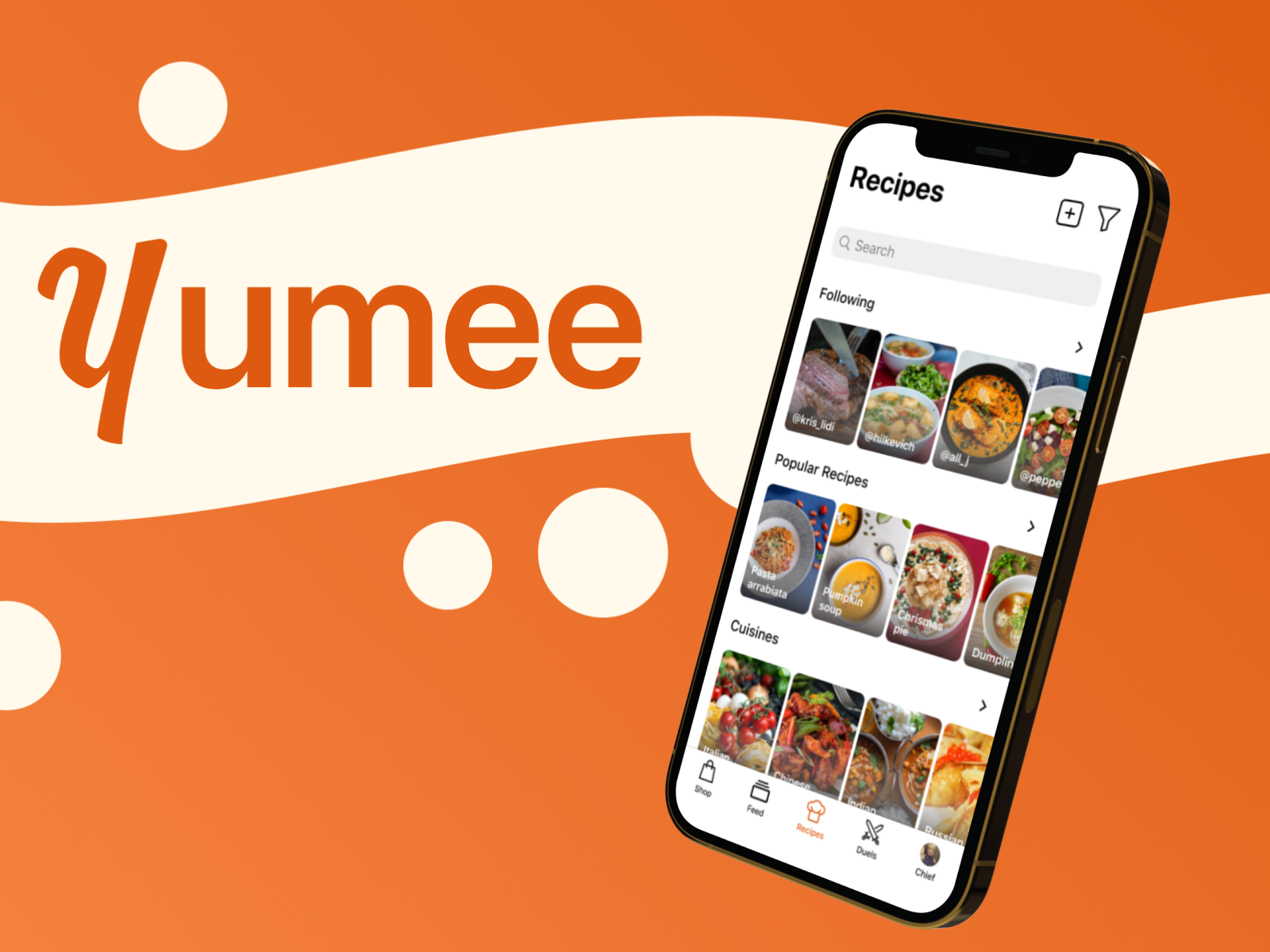 Yumee - foodies social media and online supermarket by Valeria ...