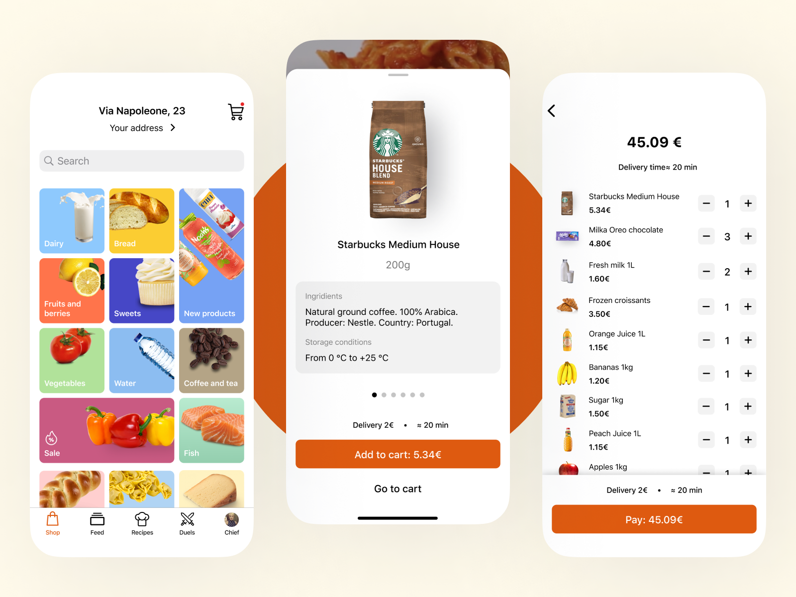 Yumee - foodies social media and online supermarket by Valeria ...