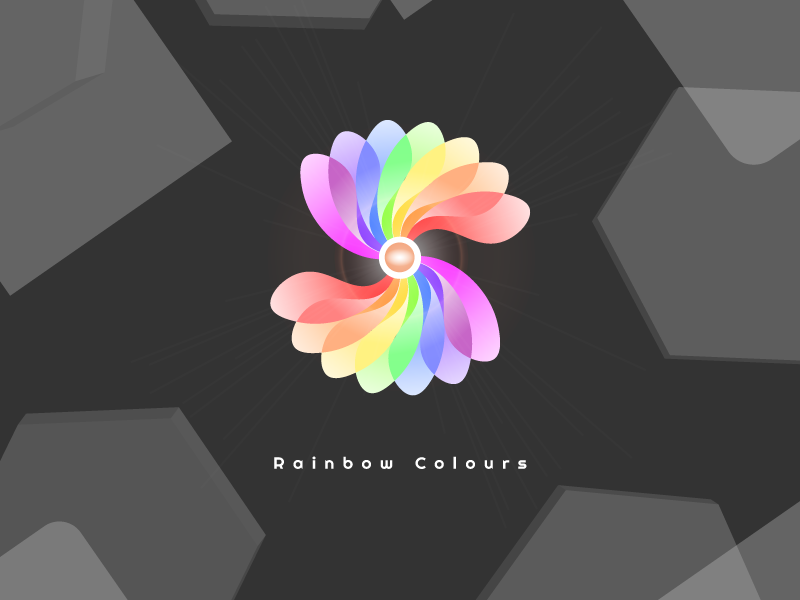 Rainbow Colors by Yasitha Kasthuri on Dribbble