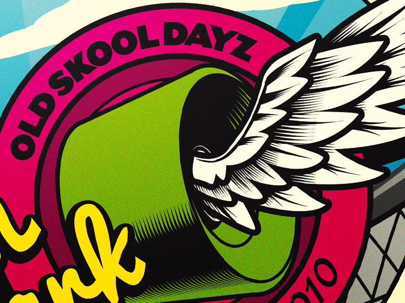 Old Skool Dayz By Dean Hayden On Dribbble