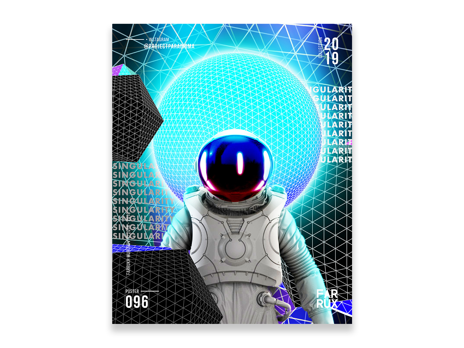 Poster 096: X Posters : Searching for singularity by Farruk Murad on Dribbble