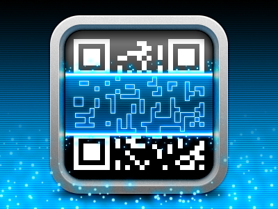 QR Scanner app icon by Daniel Waugh on Dribbble