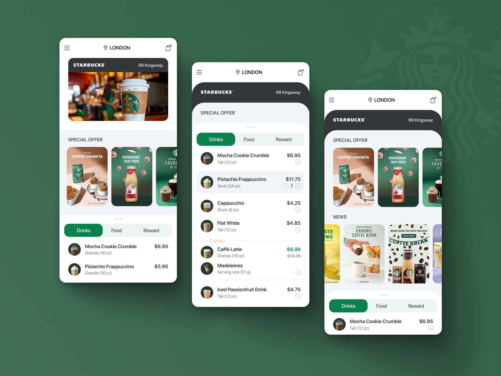 Ordering Mobile App – Menu by Lay – UX/UI and branding for startups on ...