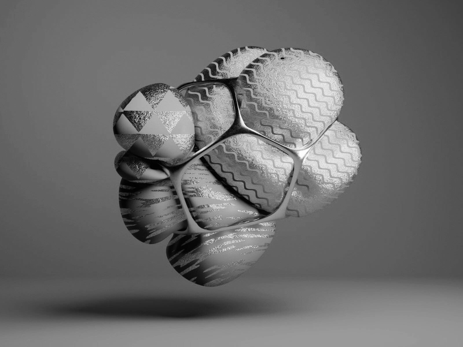 Monochrome Abstract Art by Lance Bishop on Dribbble