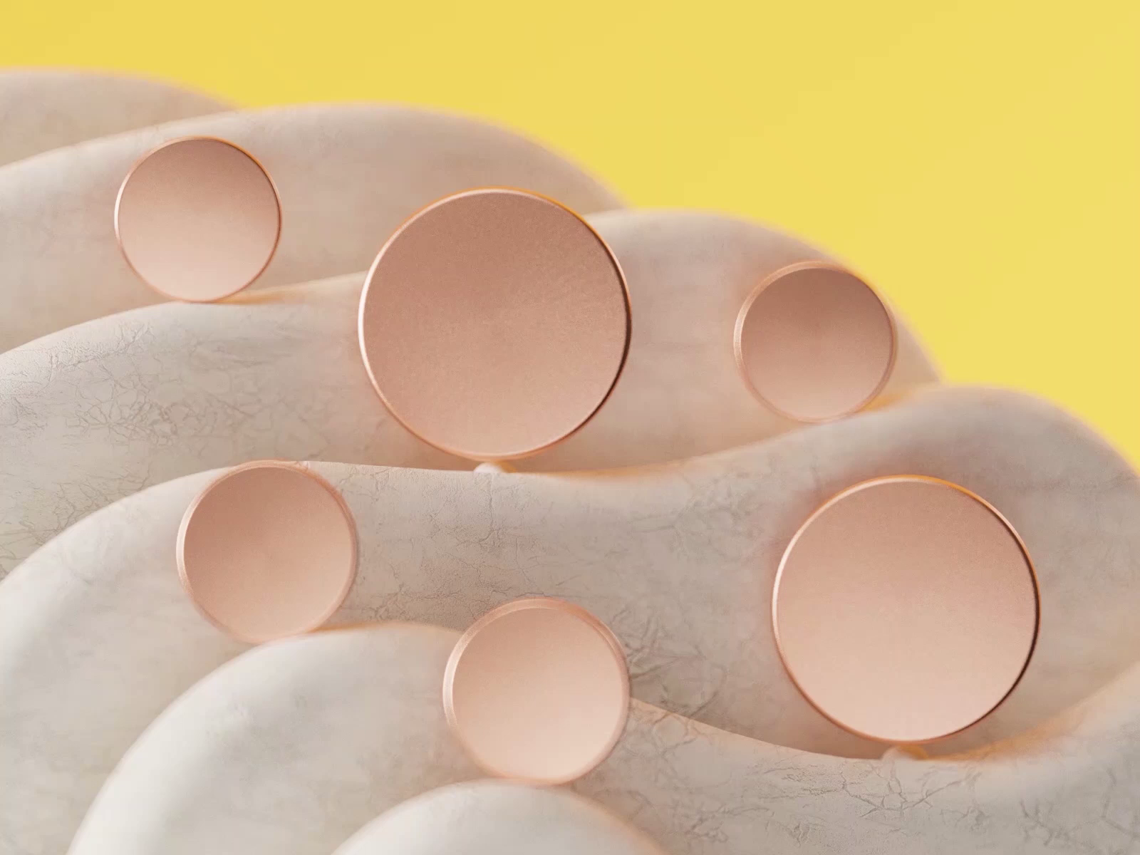 Rotating Abstract Coin Loop by Lance Bishop on Dribbble