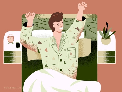 Get Up by Simon Li on Dribbble