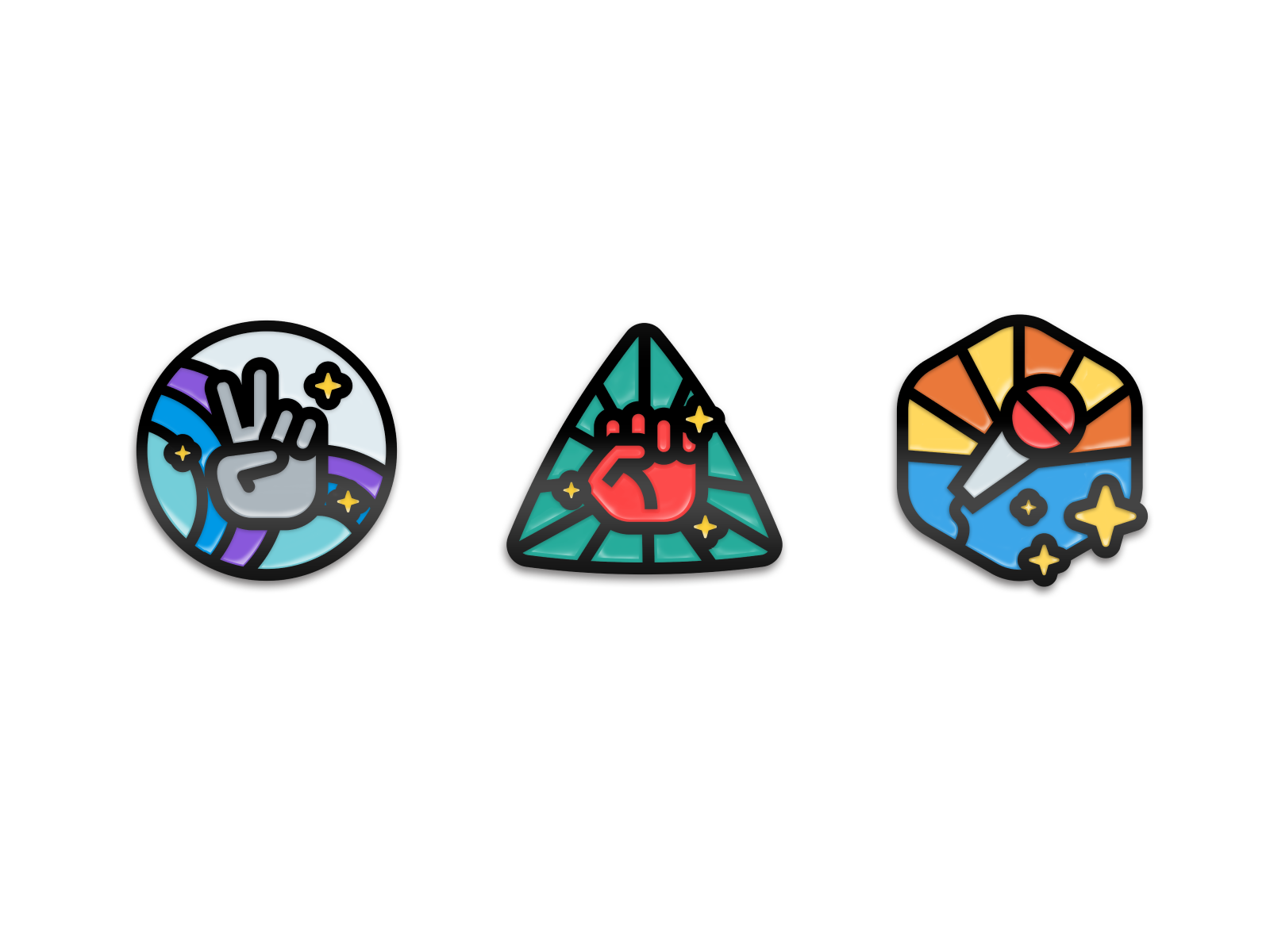 Badge Design By Danlin Feng On Dribbble badge-design-by-danlin-feng-on-dribbble