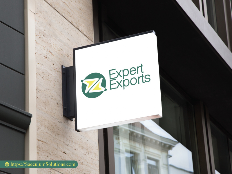 Expert Exports | Logo Design | Brand Identity by Saeculum Solutions Pvt ...
