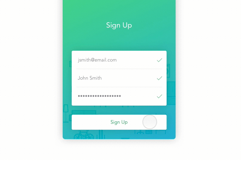 Button Loader by Antonio Carusone for MakeSpace on Dribbble