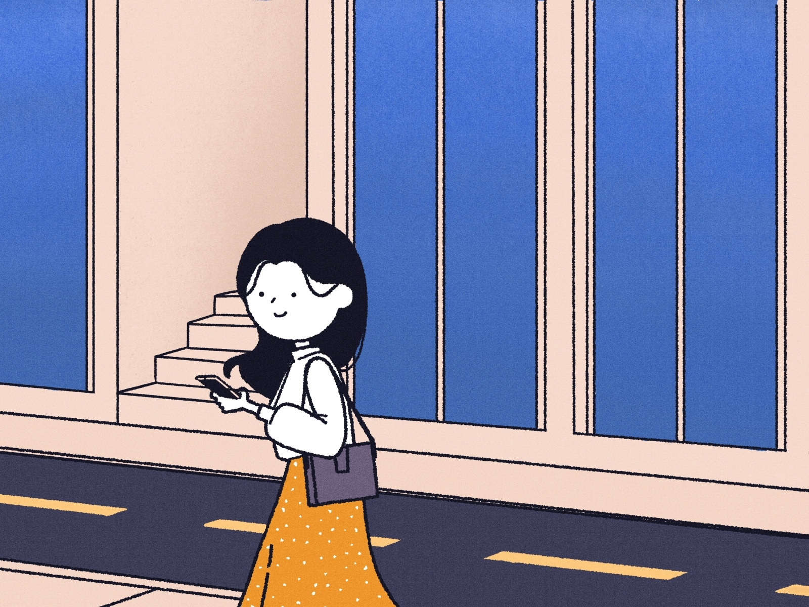 Anguk Station, Korea by nalina on Dribbble