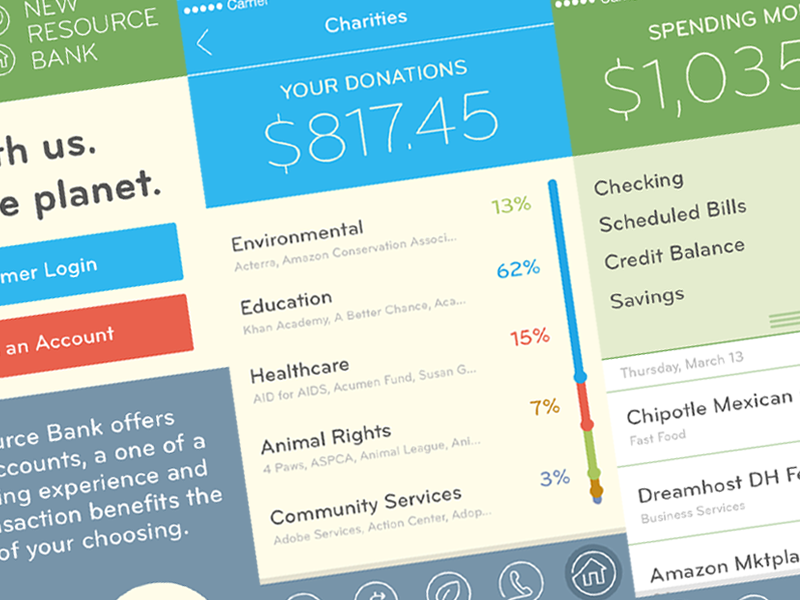 A Better Banking Experience by Derek Fidler on Dribbble