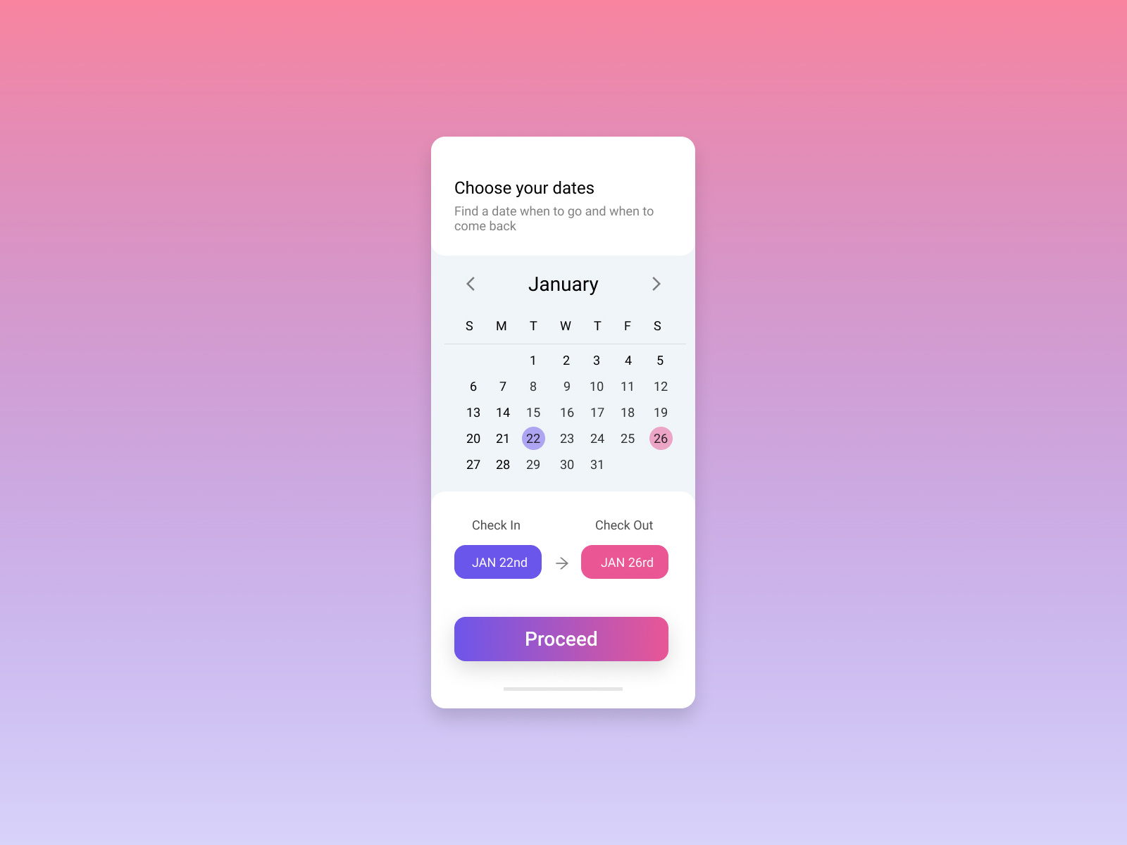Daily UI Challenge: 080 Date Picker by Greyson Zhang on Dribbble