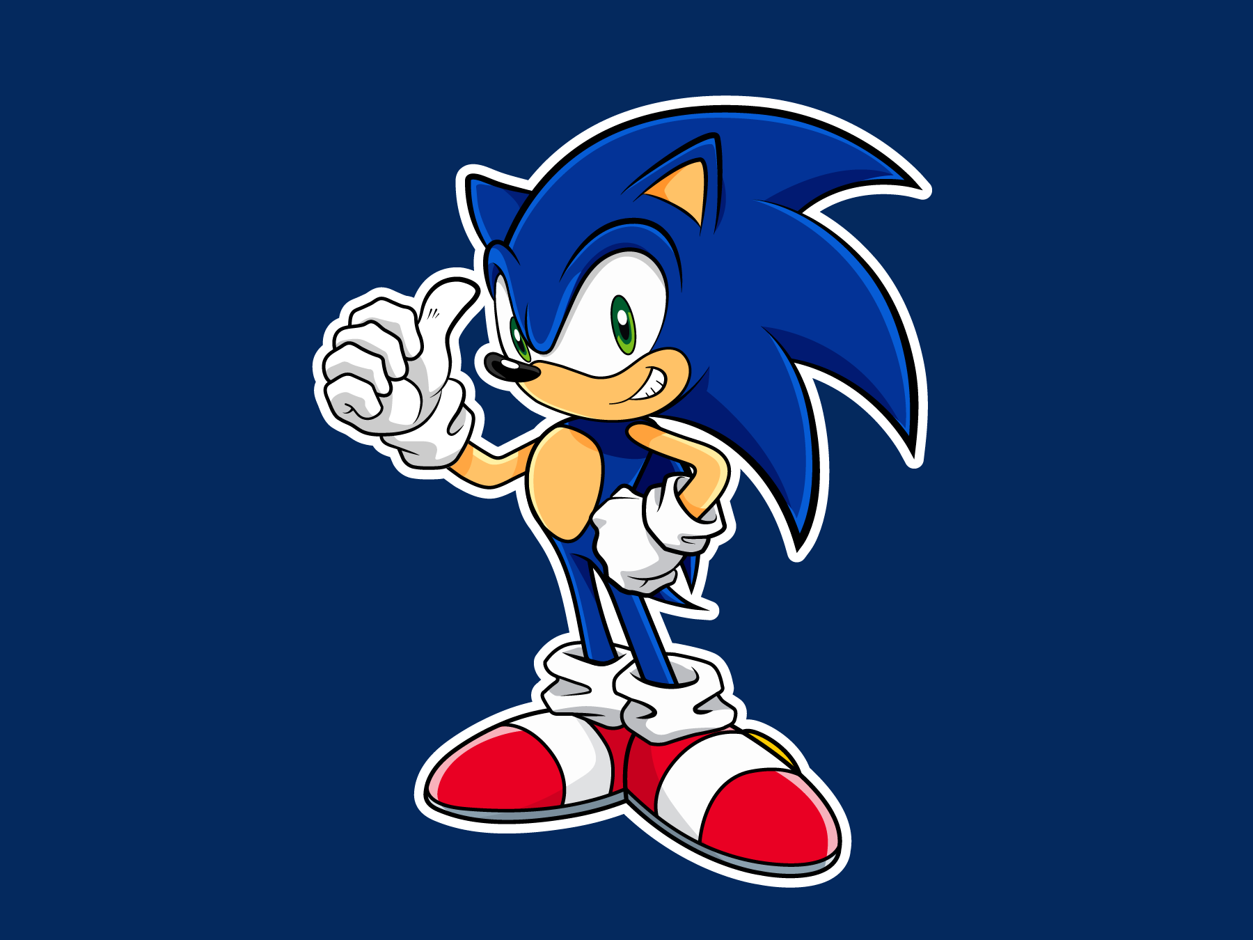 Dribbble - sonic_illustration.png by Alonso Parra