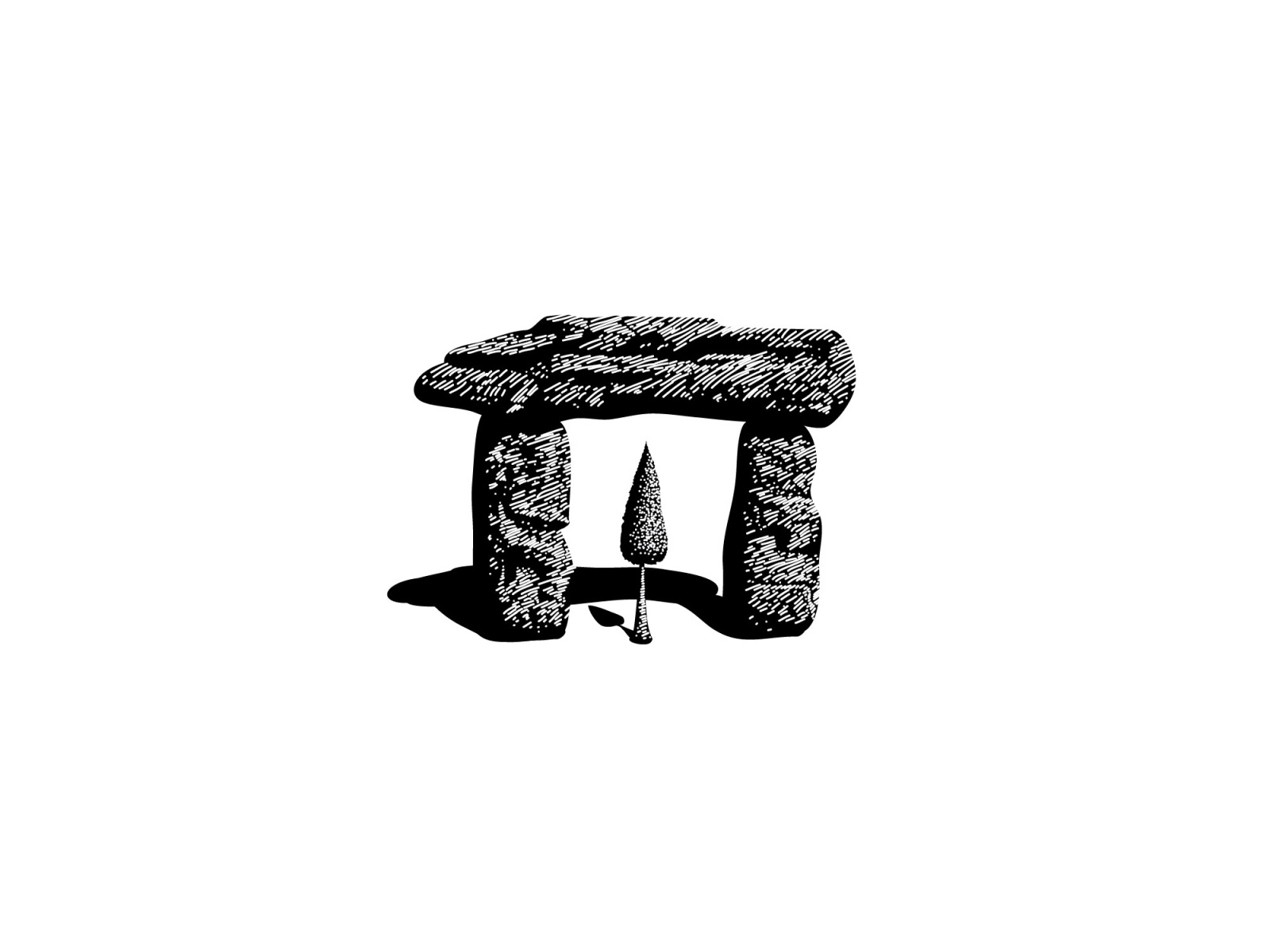 Stone Henge and Tree by Antonius Oktavian on Dribbble