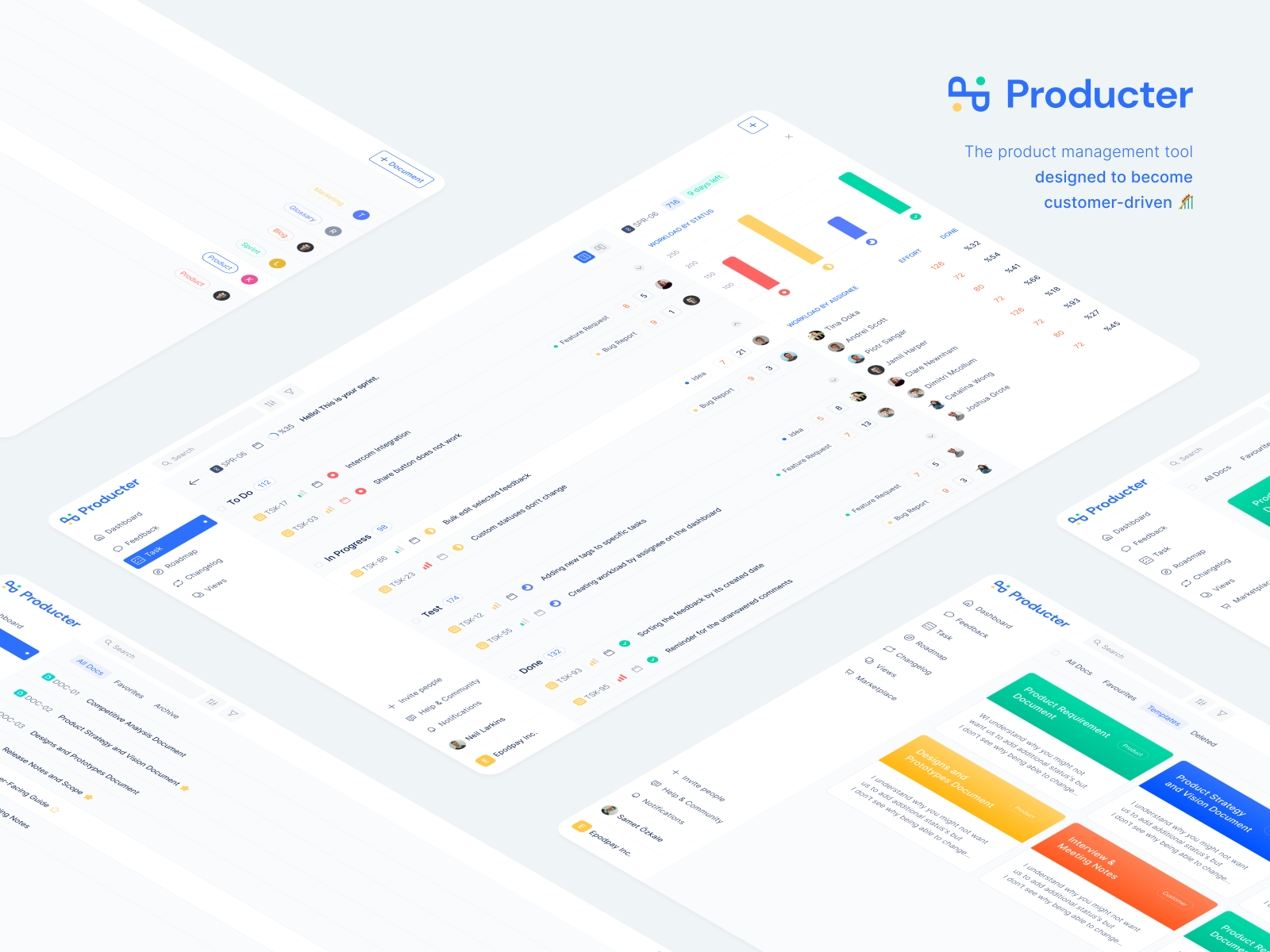 Producter - Task Management Module by Samet Ozkale on Dribbble