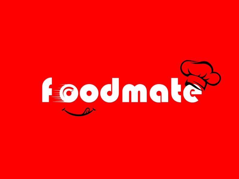 Foodmate Food App Logo Design by Vikas Kumar on Dribbble