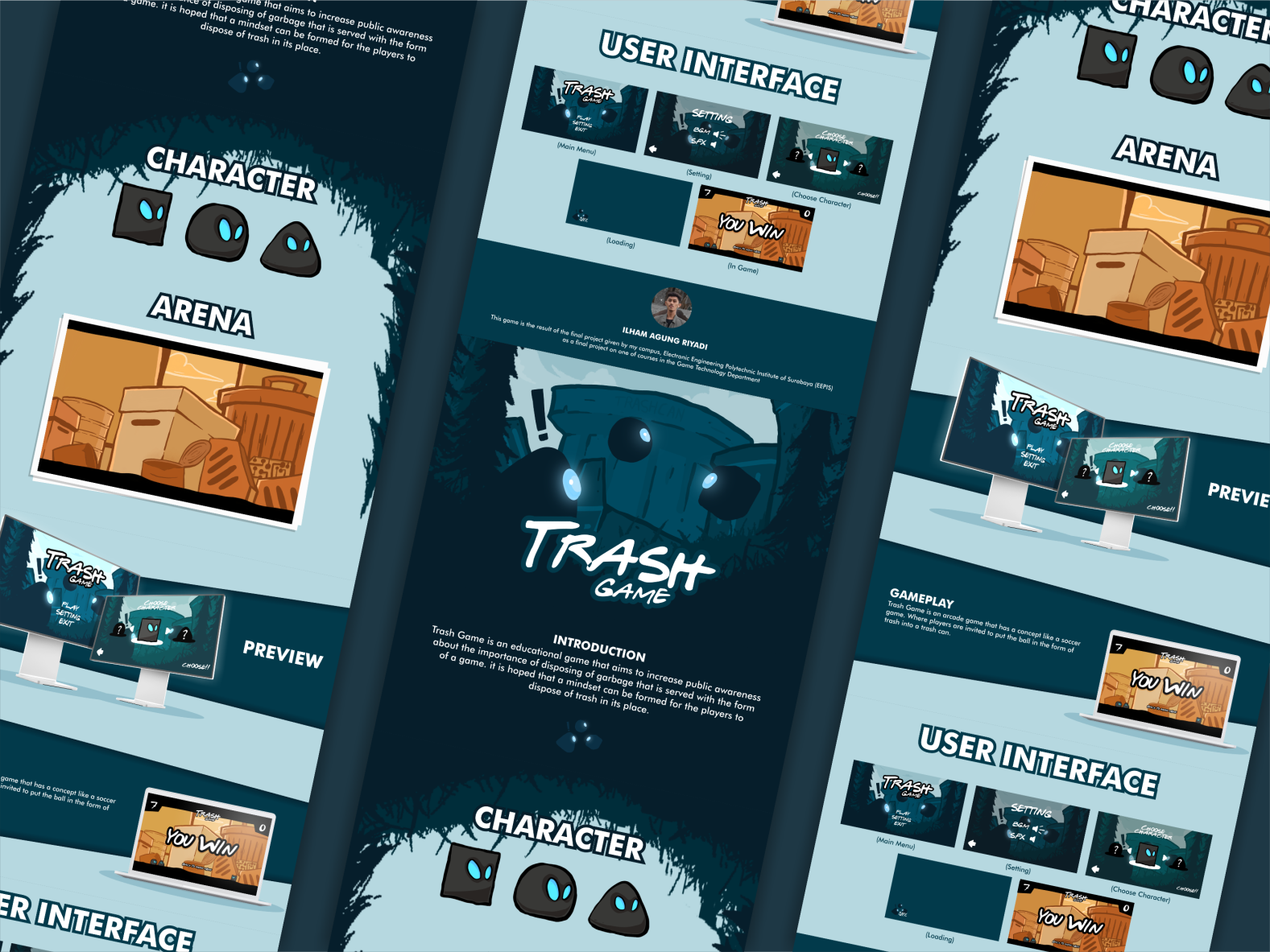 Game Assets - Trash Game by Ilara_ on Dribbble