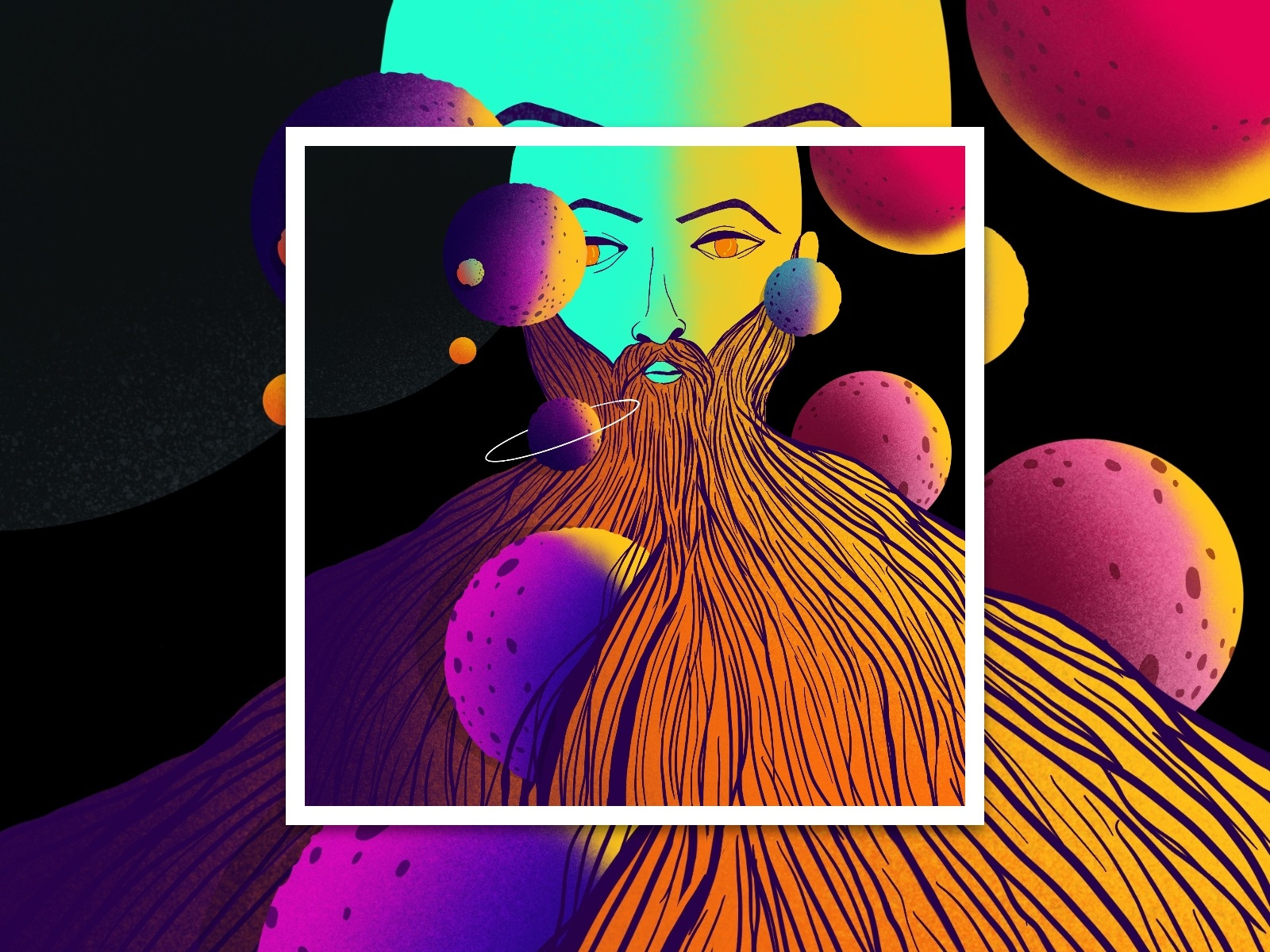 Self potrait #3 by Vipin Mohan on Dribbble