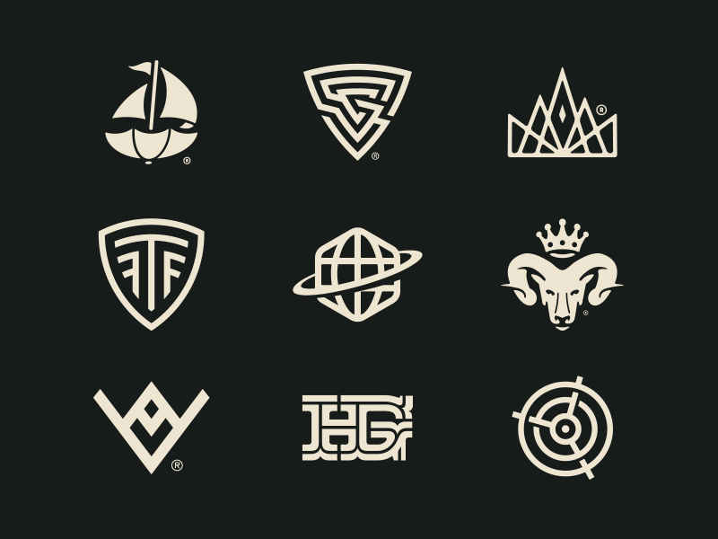 Brand Identity Marks & Symbols 2013-2019 (Behance) by Emir Ayouni on ...