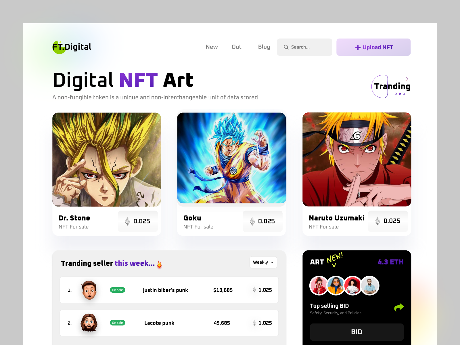 NFT Banner design by UIUXFox on Dribbble