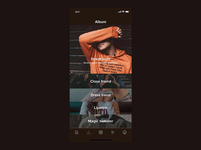 Diff Ui Design By Caress On Dribbble