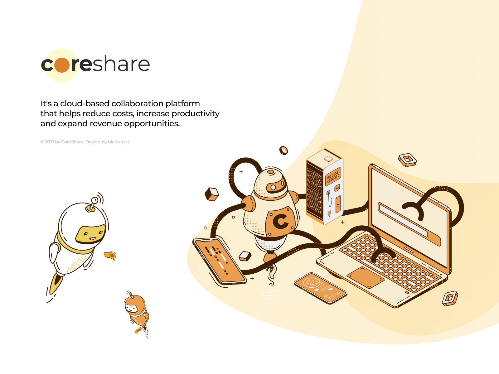 CoreShare - description by Markupus on Dribbble
