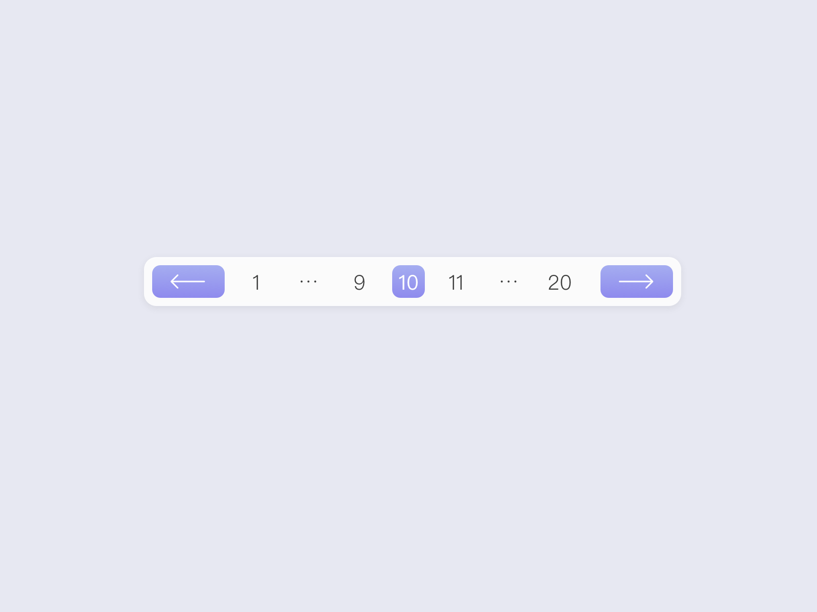 Pagination | Daily UI 085 by Yinan on Dribbble