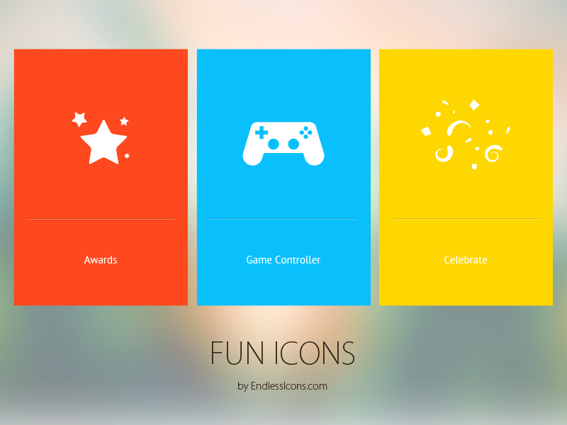 Fun Icons by Endless Studio on Dribbble