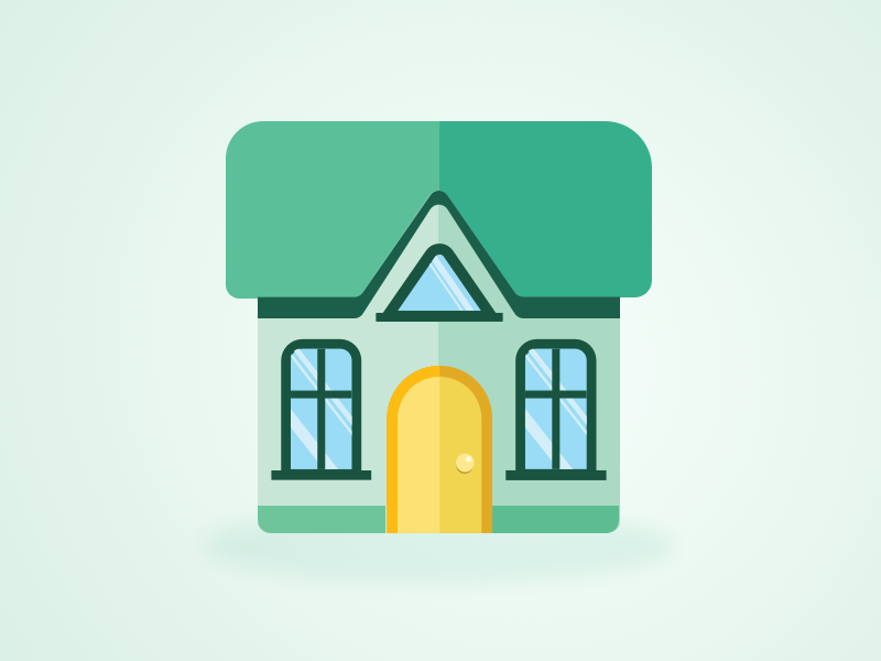House by Mia Rose on Dribbble
