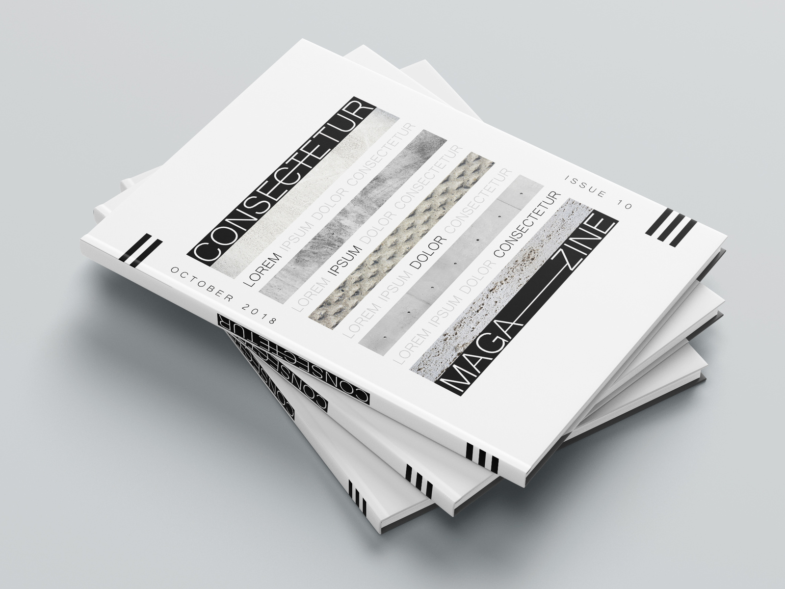 Hard cover magazine / book design by Diana Krumina Vaitilavica on Dribbble