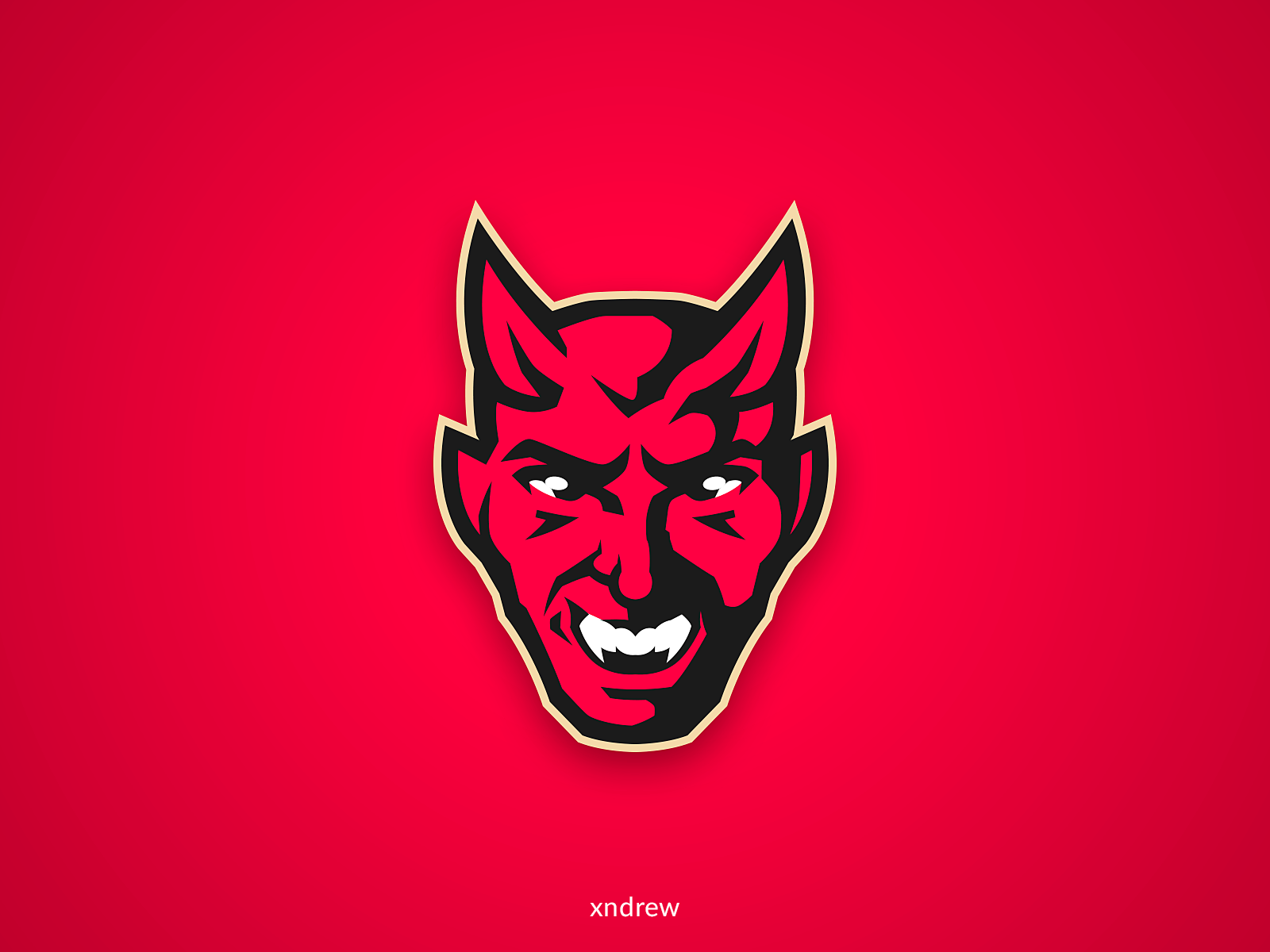Devil logo by Xndrew on Dribbble